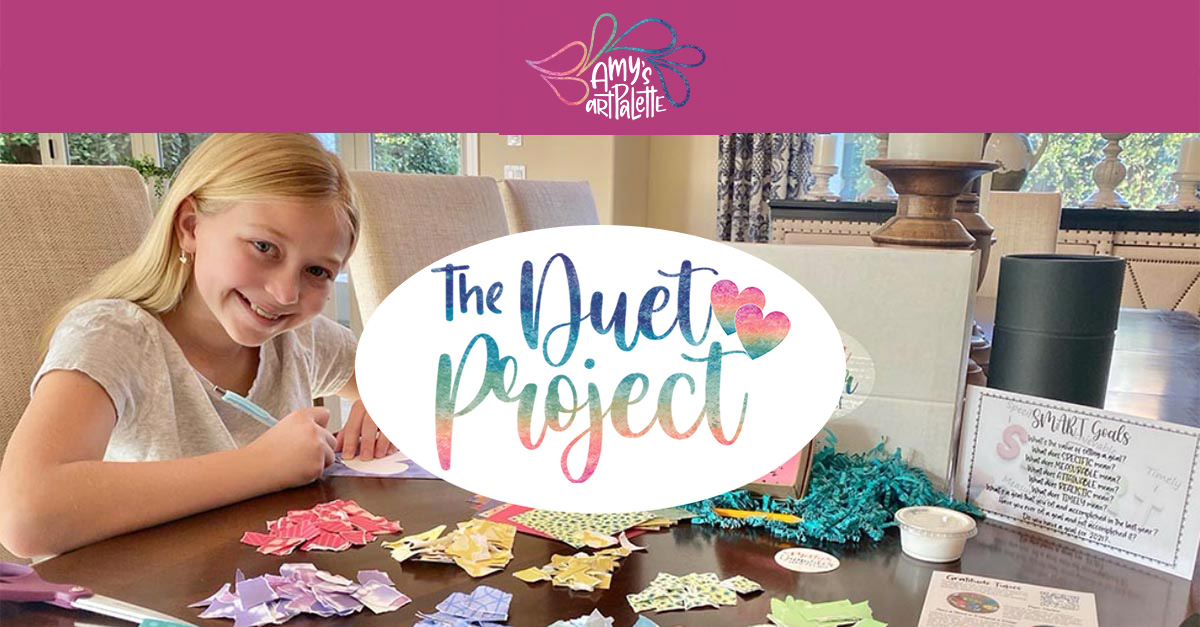 Mother Daughter Art Project - Amy's Art Palette